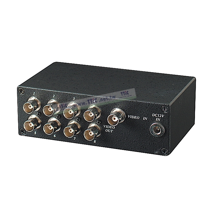 TTIC-CD108HD 1 input 8 output HD video distributor